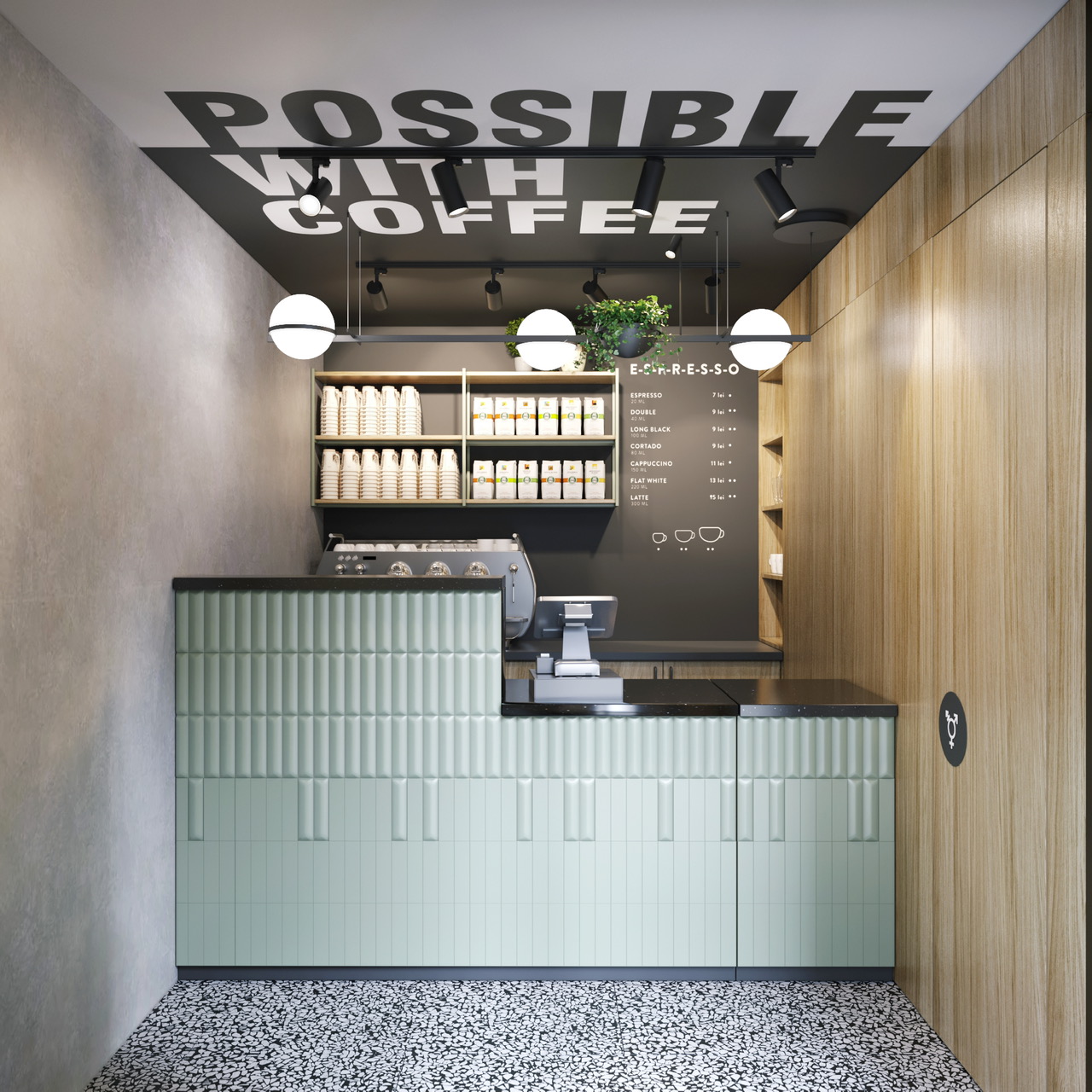 Coffee To Go - Interior Design - Ioana Lazanu